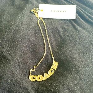 Coach | Jewelry | Coach Gold Necklace Nwt | Poshmark